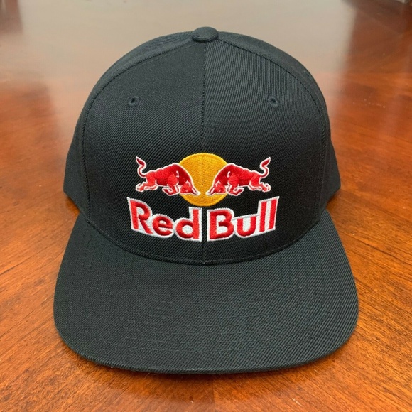 Yupoong | Accessories | Red Bull Snapback Black | Poshmark